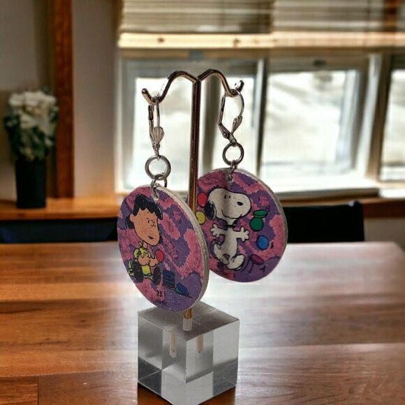 Peanuts | Jewelry | Peanuts Pierced Earrings Charlie Brown Lucy Snoppy ...